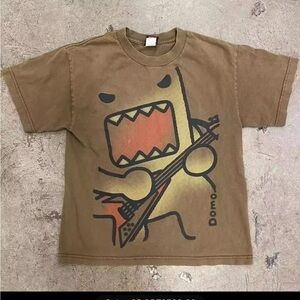 Affliction | Shirts | Affliction Brown Short Sleeve Tee With Cartoon ...